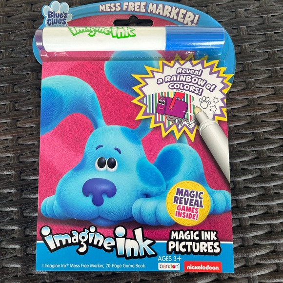 Bendon | Toys | Blues Clues Mess Free Marker Imagine Ink Magic Ink ...